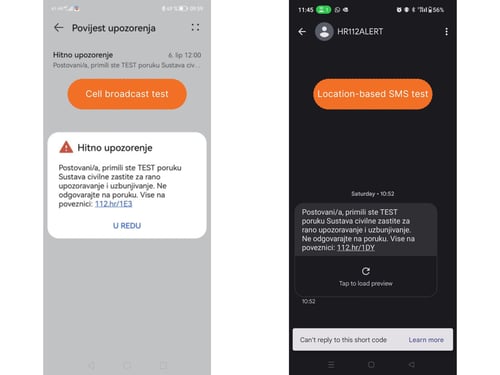Cell broadcast service for mass alerting